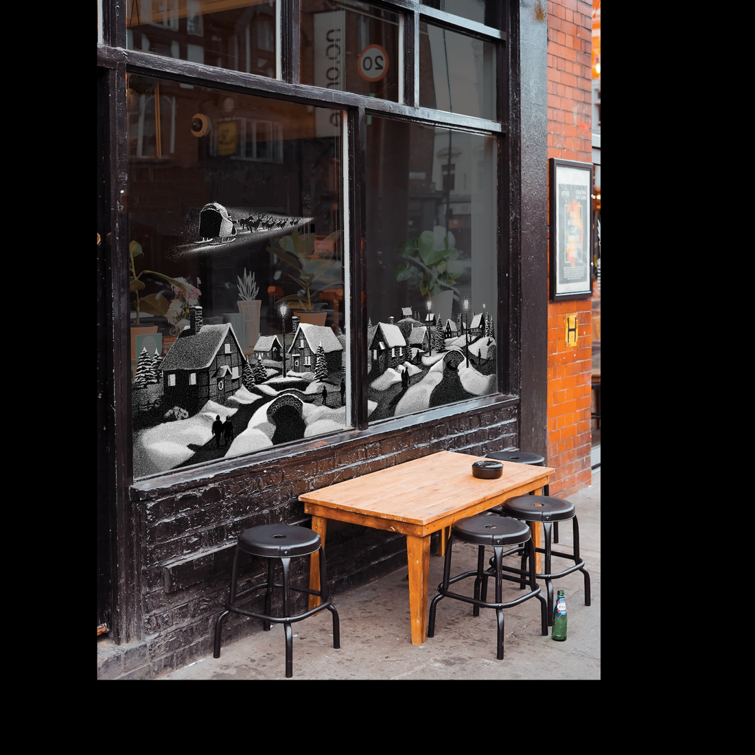 Decorative Snow Windows & Window Decorations | Snow Windows